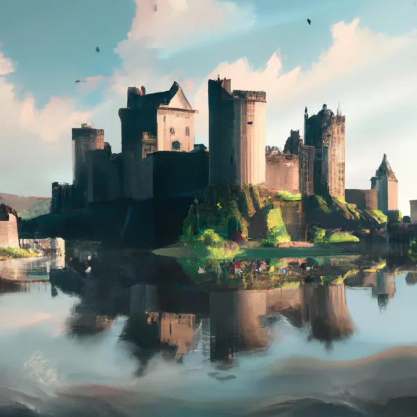 Conheça o Castelo de Caerphilly: Um Tesouro da História do País de Gales!