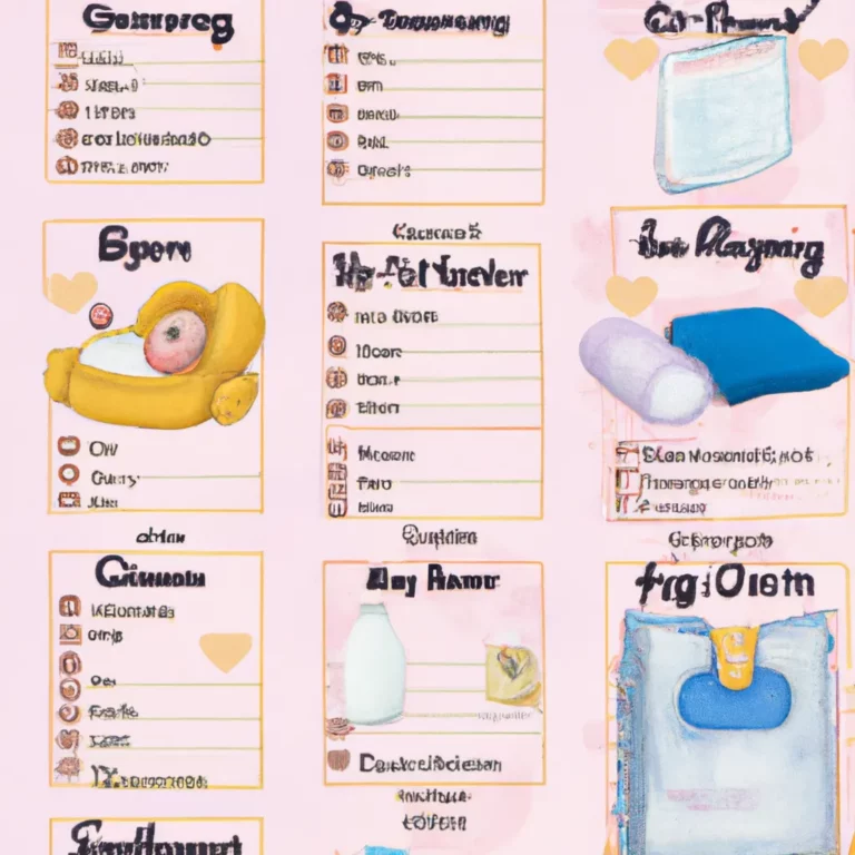 Lista Completa de Enxoval de Bebê: Tudo o que Precisa Saber