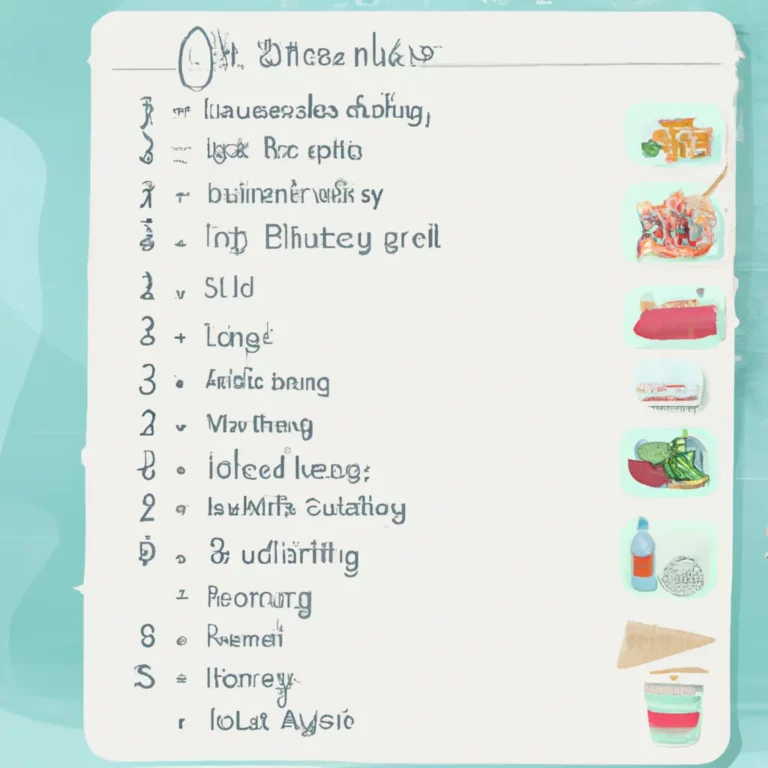 Organize sua Viagem à Praia: Lista de Compras para 3 Dias de Comida