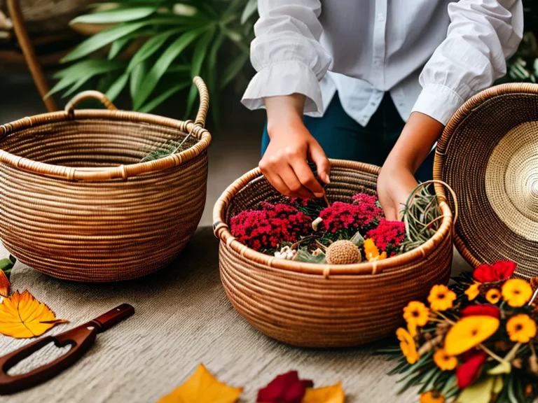 Artesanato Vegetal: Raízes Criativas e Sustentáveis
