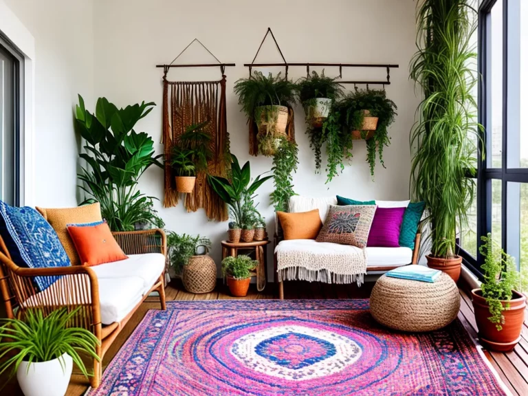 Varanda Boho-Chic: Dicas de Decoração