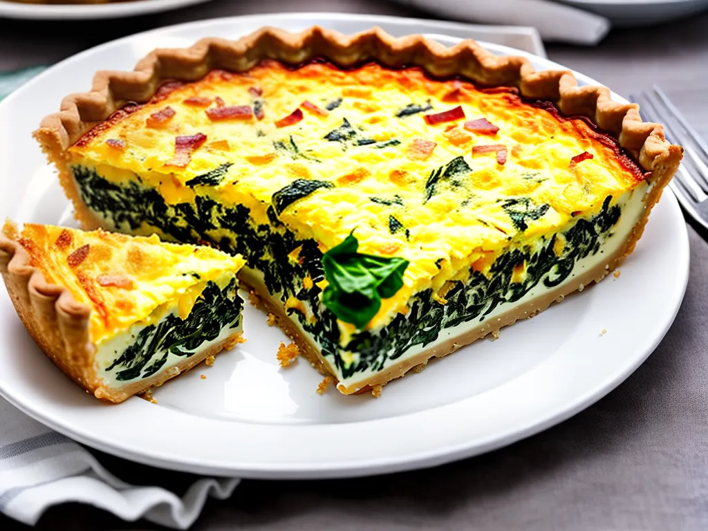 Deliciosa Receita de Quiche de Queijo